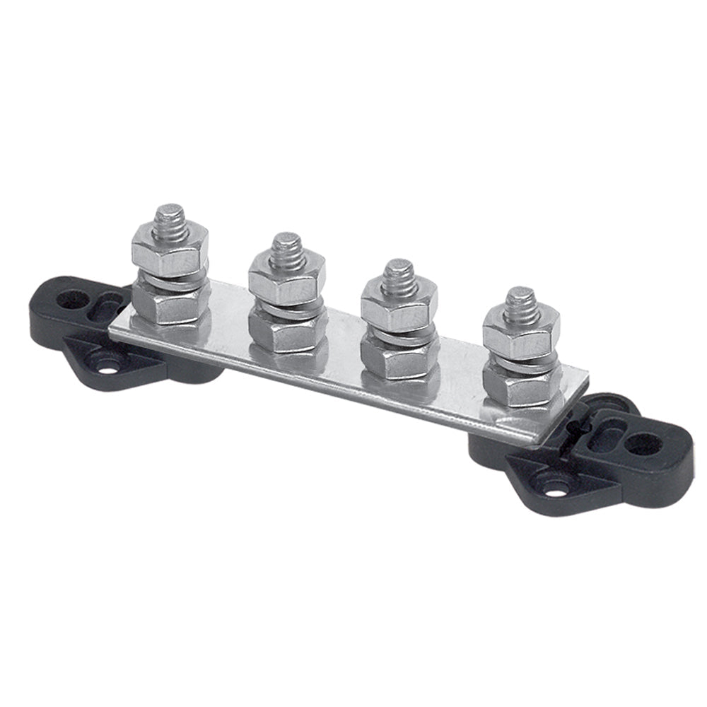 BEP Pro Installer Bus Bar - 4 Way - 150A - 1/4" Studs - TYR