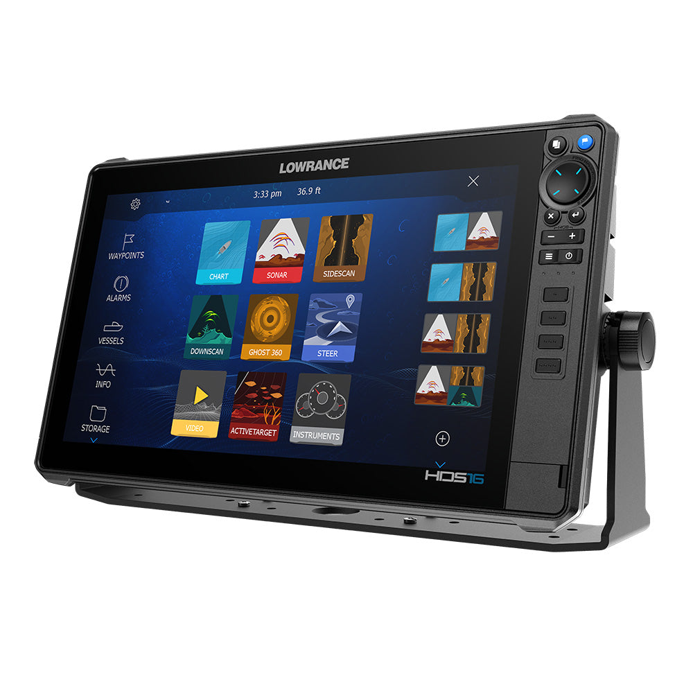 Lowrance HDS PRO 16 - w/ Preloaded C-MAP DISCOVER OnBoard - No Transdu